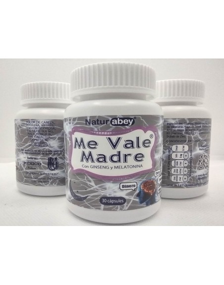VAle madre capsulas naturismo Abey Naturabey estres migraña natural ...